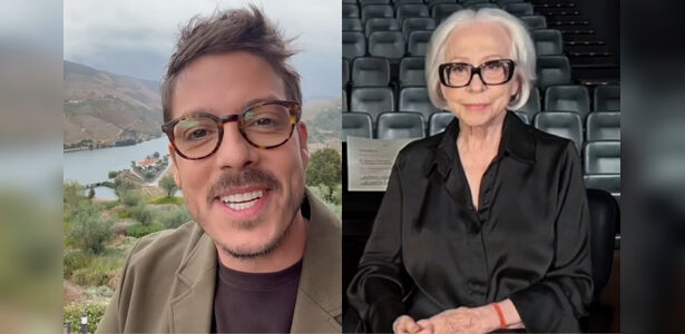 Porchat revela que já 'ignorou' Fernanda Montenegro: 'Achei que era golpe'