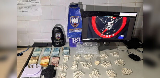 Aluna Soldado da PM é presa com cocaína, dinheiro e munições na Serra ...