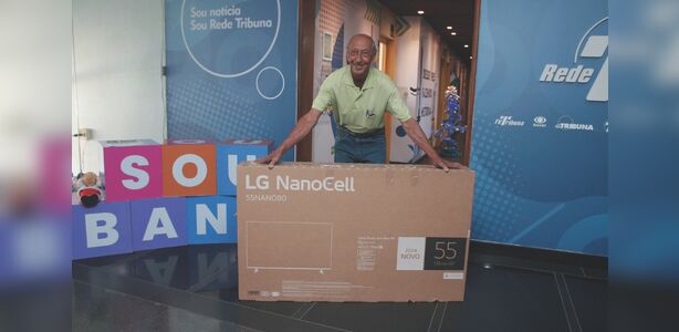Assinante de A Tribuna: “Vou dar a TV novinha de presente para minha ...