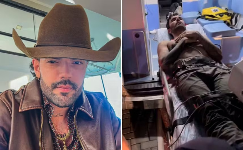 Luan Pereira passa mal após show e é levado de ambulância ao hospital ...