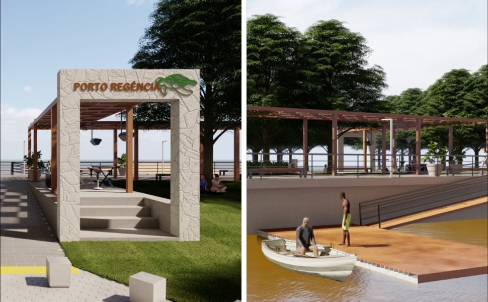 Prefeito de Linhares anuncia construção e reforma de portos no município