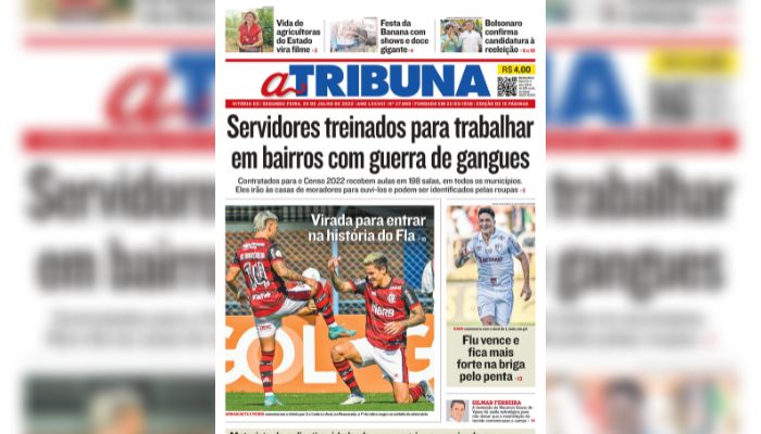 Confira os destaques do Jornal A Tribuna desta segunda-feira | Tribuna ...