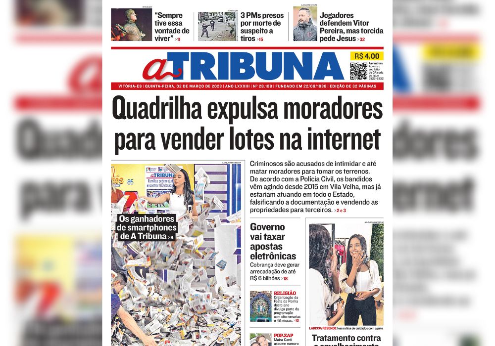 Confira os destaques do Jornal A Tribuna desta quinta-feira | Tribuna ...