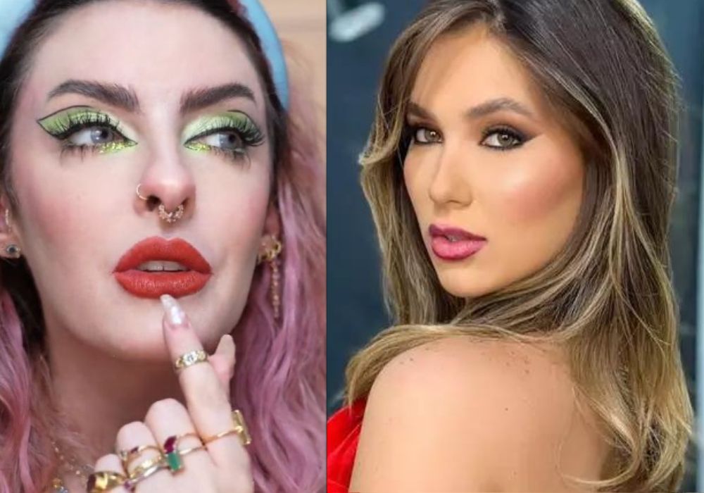 VÍDEO | Após polêmica com base, Karen Bachini testa novo batom de ...