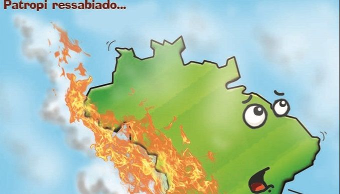 Charge do Dia: Patropi ressabiado... | Tribuna Online | Seu portal de ...